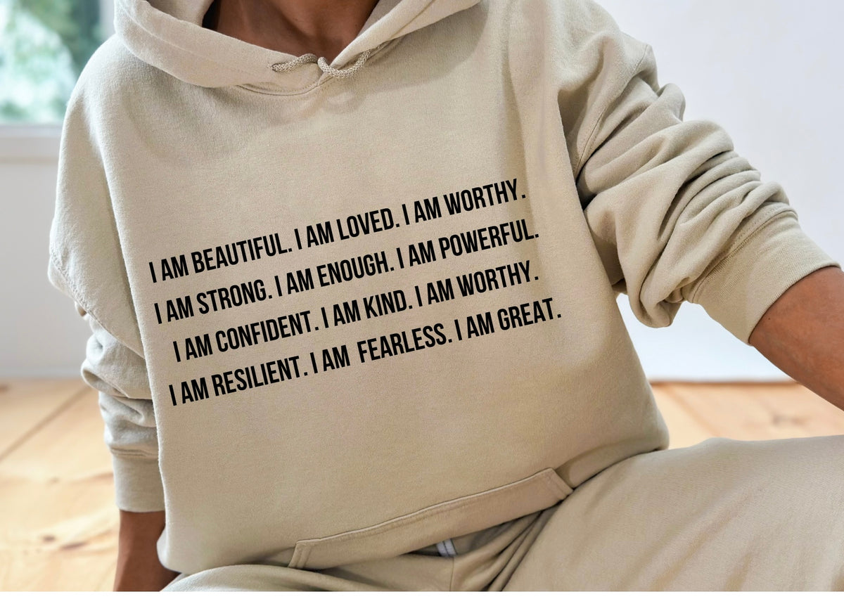 Affirmations hoodie – Fab Fly Fancy